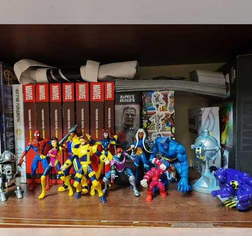 Toy biz x Men and spider man