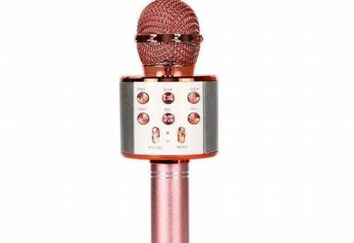 Микрофон Караоке колонка с микрофоном WS-858