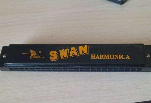 Губная гармошка swan harmonica