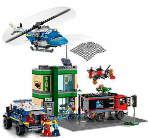 Lego City 60317 Полицейская погоня в банке