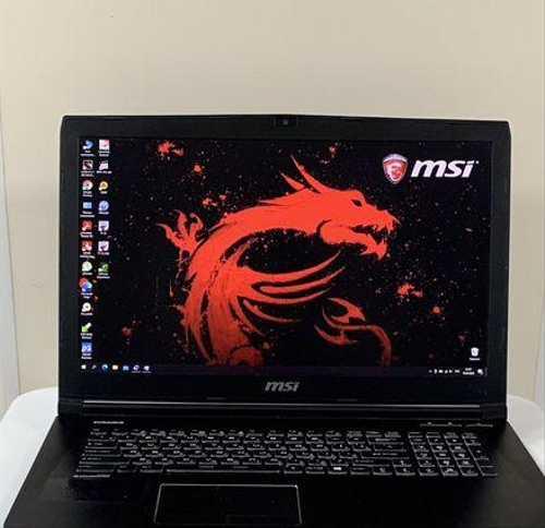 Мощный игровой ноутбук MSI core I7/GTX970M/16,0GB