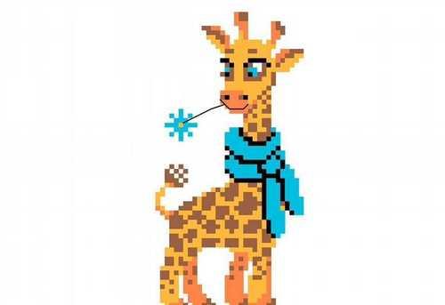 234 Набор для вышивания Hobby & Pro Kids 'Жирафик'