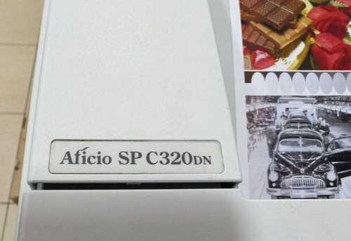Принтер Ricoh Aficio SP C320DN лазерный цветной