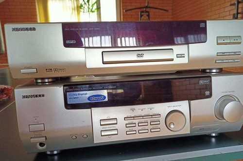 Av ресивер и dvd cd mp3 плеер kenwood