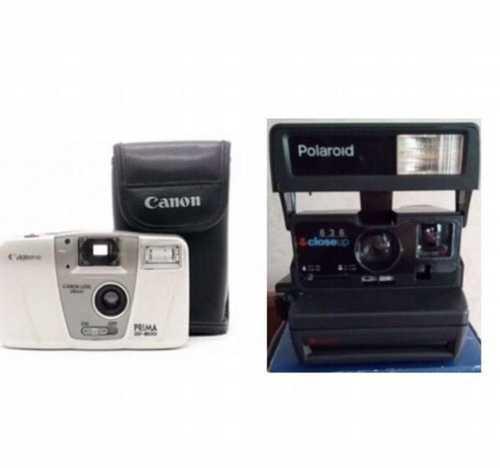 Фотоаппараты:Canon BF-800,Polaroid close up 636