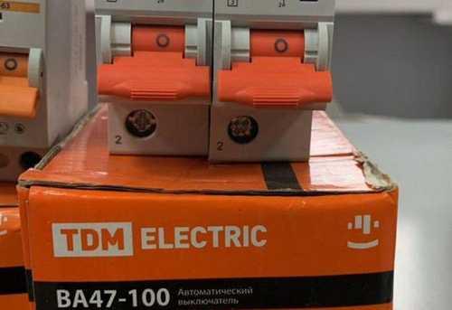 Автоматический выключатель TDM ва47-100 1Р 40А 10к