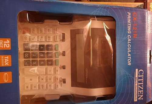 Printing calculator Citizen cx-121n