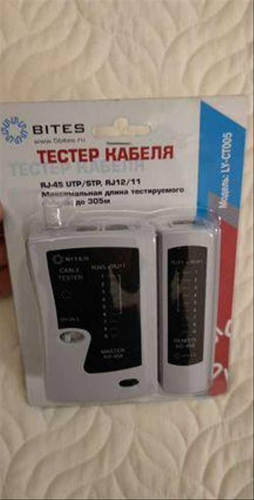 Тестер кабеля RJ-45 / RJ-11