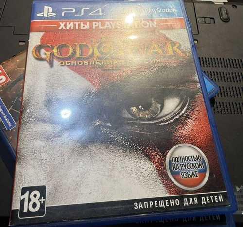 Диск игра PS4 God of war Remastered