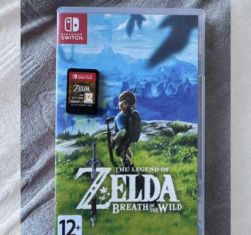 Картридж Zelda Breath of the wild Nintendo Switch