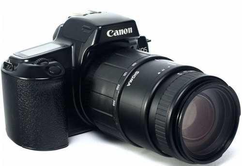 Canon EOS 1000S + Sigma 70-300mm f4-5.6 DL Macro