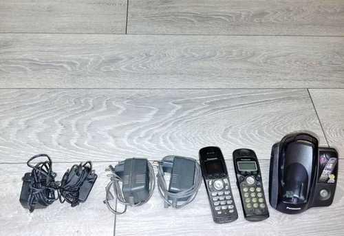 Телефоны panasonic dect с зарядными устройствами