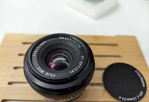 Объектив ttartisan 25mm f2.0 плюс фильтры