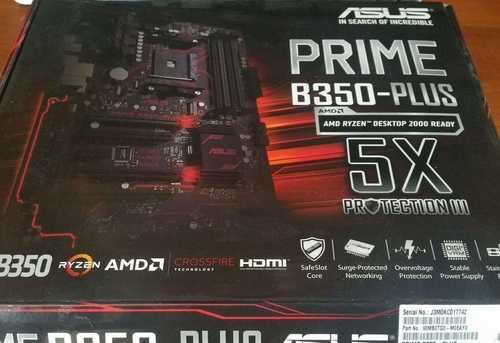 Материнская плата Asus Prime B350 Plus