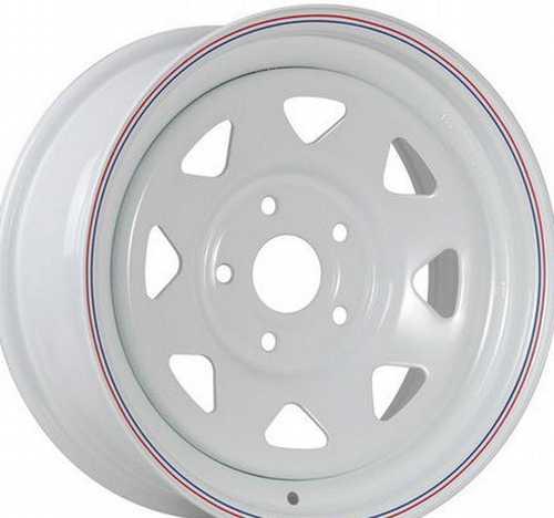 Off-Road-Wheels White : 7x15 5*139.7 Et:-3 Dia:110