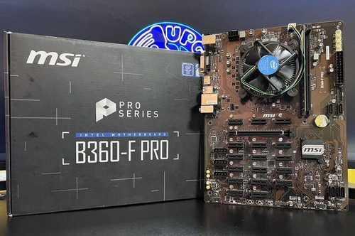 Intel Celeron G4930 + MSI B360-F Pro + 8Gb