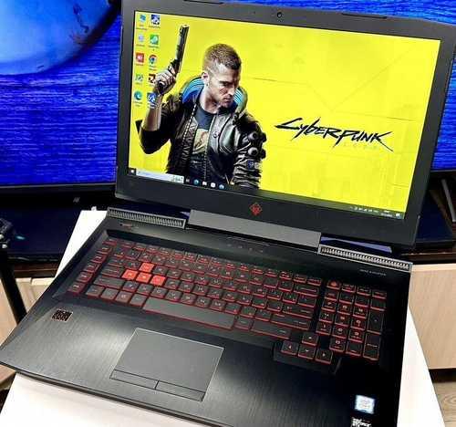 Игровой 17.3 HP Omen i7-7700 GTX 1070 16GB