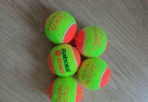 Детские теннисные мячи orange