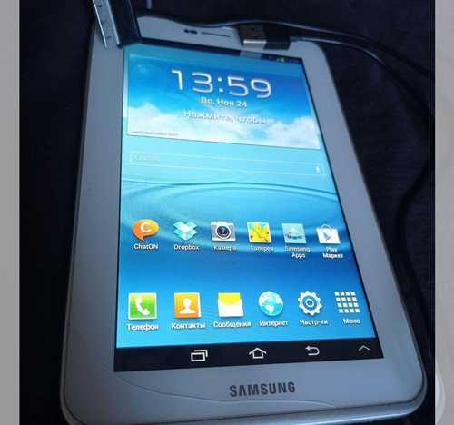 Планшет Samsung Galaxy Tab 2 7.0 P3100 с зарядкой