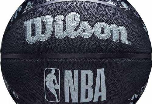 Мяч баскетбольный Wilson NBA All Team, размер 7