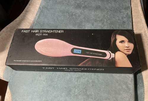 Расческа выпрямитель hair straightener HQT-906