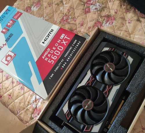 Видеокарта AMD radeon Sapphire Pulse RX5600 XT 6GB