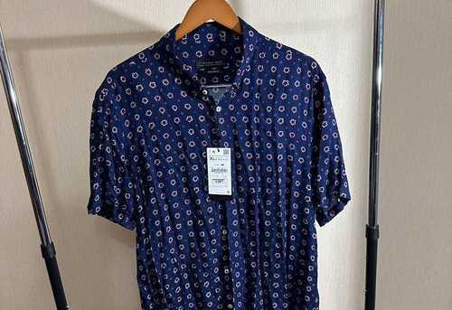 Рубашка вискозная Zara XL 50-52 новая