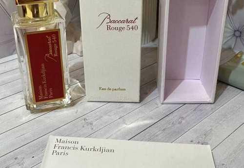 Maison Paris baccarat rouge 540 parfum 35мл
