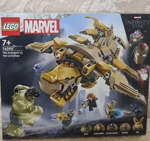 Lego Marvel Мстители против Левиафана 76290