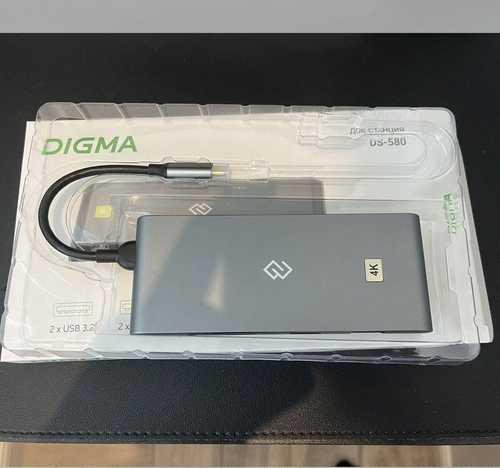 Usb хаб type c digma ds-580