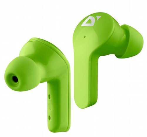 Bluetooth наушники Defender Twins 916 Green