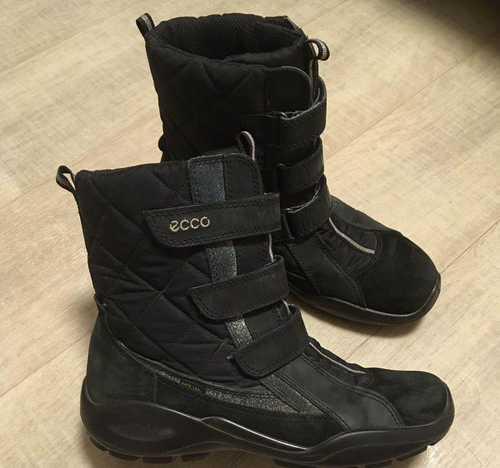 Сапоги зимние ecco 38