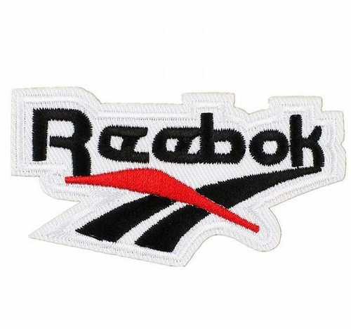 Нашивка спортивный знак reebok термонашивка