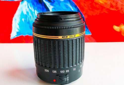 Tamron 55-200 для canon ручной без af