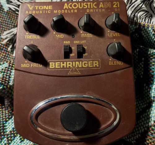 Акустический дибокс behringer adi21