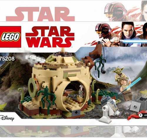 Lego Star Wars 75208 Хижина Йоды