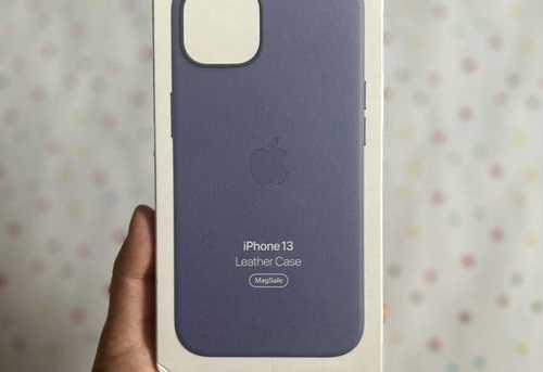 Чехол Apple iPhone 13 Leather Case MagSafe
