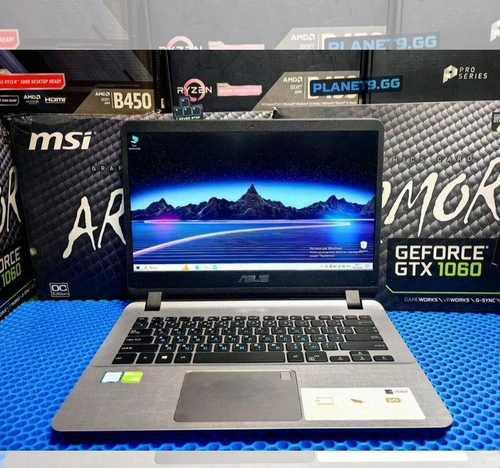 Игровой Asus i3-7020U/Nvidia MX130/SSD256/IPS