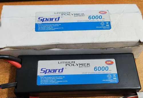 Литий-полимерные аккумуляторы для машинок. Spard
