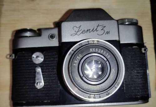 Плёночный фотоаппарат Зенит-3м