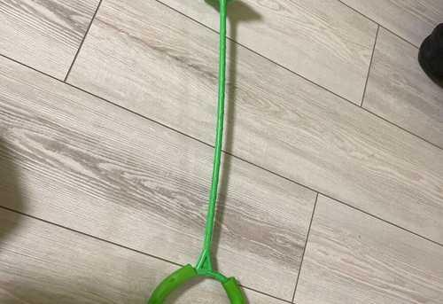 Нейроскакалка зелёная (скакалка для ног)