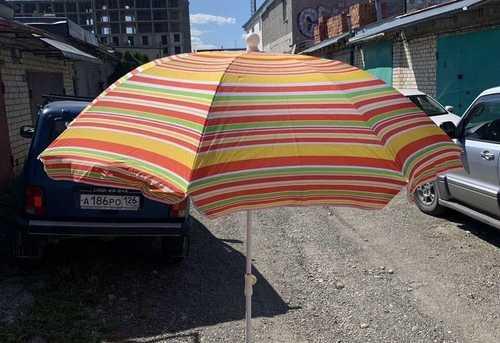 Зонтик пляжный