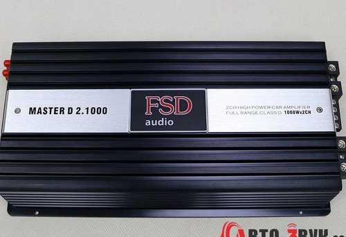 2-канальный усилитель FSD master D2.1000