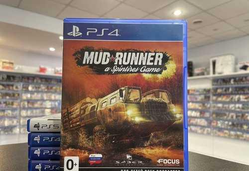 Mud Runner Spintires Game PS4 б.у