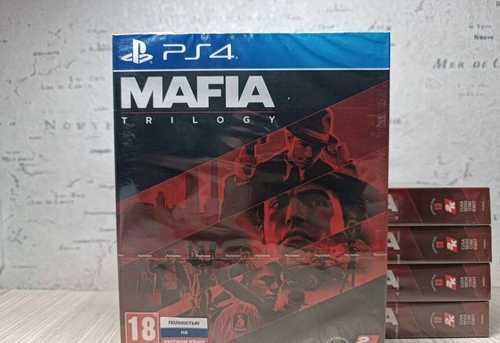 Новая Mafia trilogy ps4 запечатанная RUS