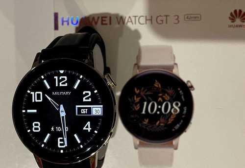 Часы huawei watch 3 + наушники honor AM61