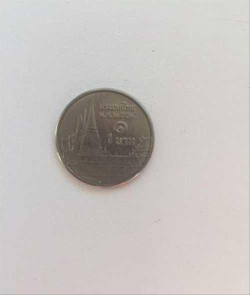 Монета 1 тайский бат