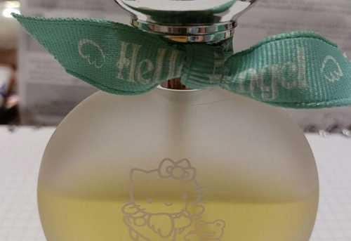 Духи винтаж Hello Kitty Angel Noeud vert Франция