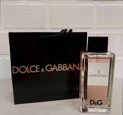 Dolce gabbana 3 l imperatrice Парфюмерия