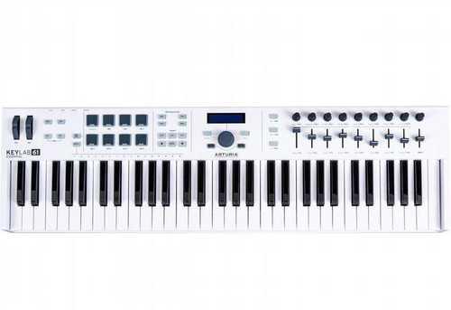 Midi клавиатура Arturia KeyLab Essential 61 White